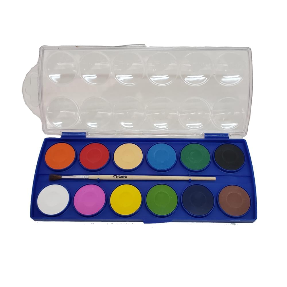 ACUARELA 12 COLORES – La Paloma