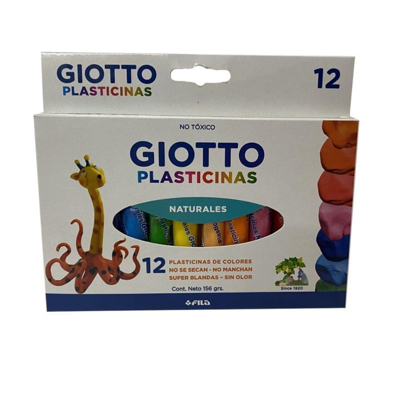 PLASTICINA REDONDA 12 COLOR NATURAL – La Paloma