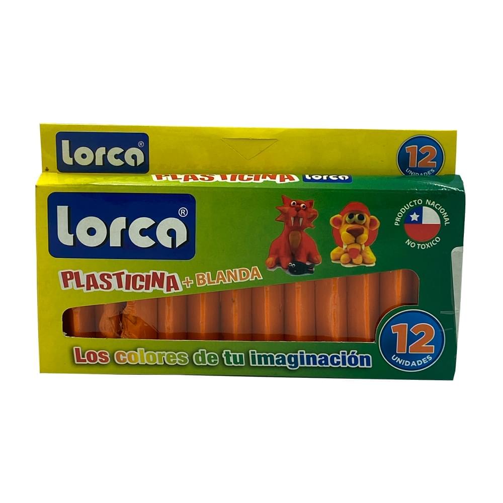 PLASTICINA X COLOR NARANJA – La Paloma