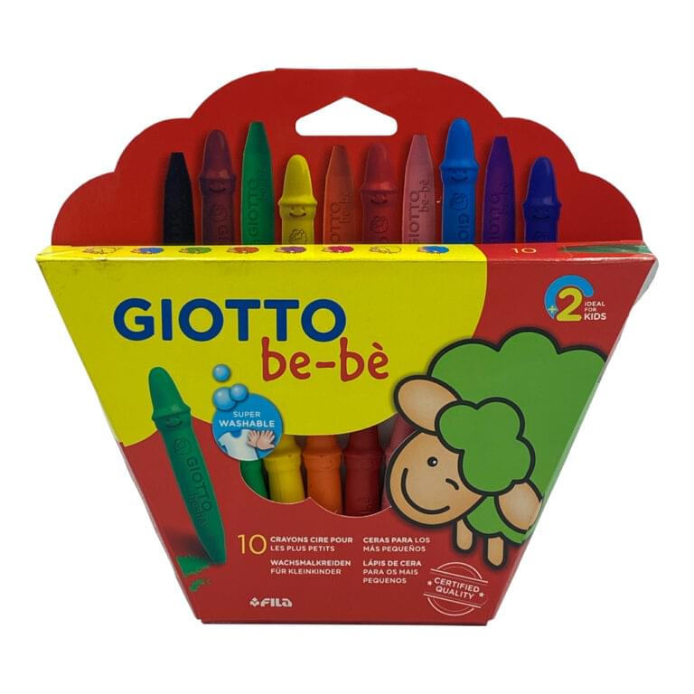 GIOTTO BEBE CERA 10 COLOR 33143 – La Paloma