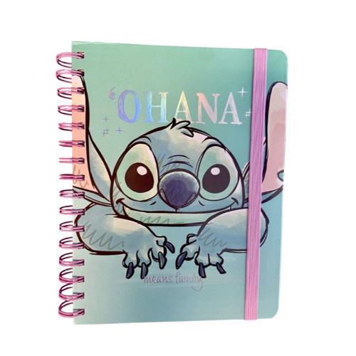 LIBRETA ESPIRAL STITCH 96 HJ – La Paloma