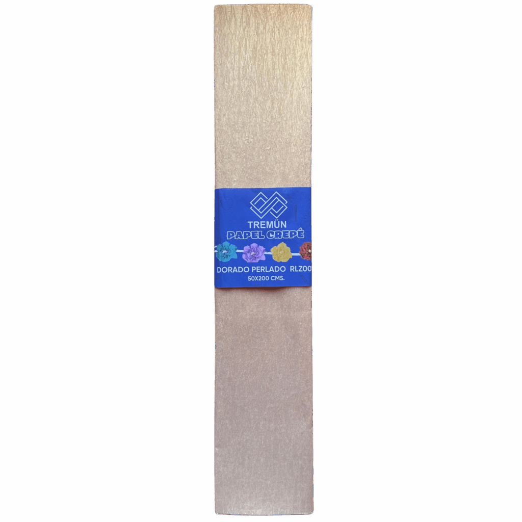 PAPEL CREPE PERLADO DORADO 003 – La Paloma