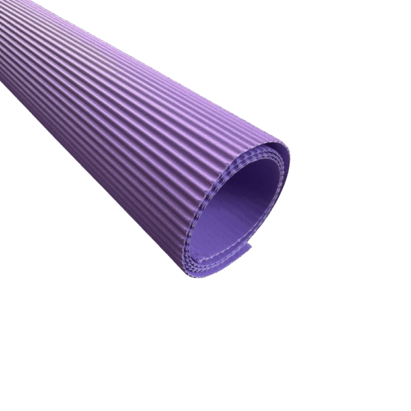 CARTON CORRUGADO LILA 50X70 CM – La Paloma